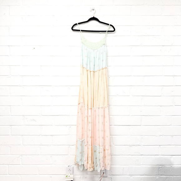 Dresses | 77 Pastel Blend Boho Maxi Made In India | Poshmark